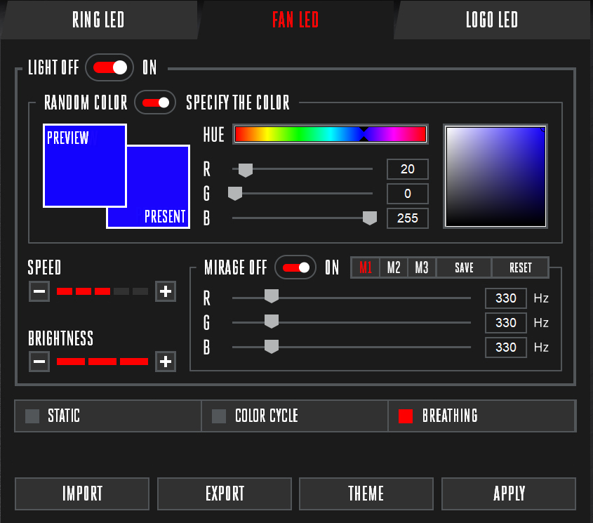 AMD純正CPU CoolerのLEDを制御してみました: KazHatブログ